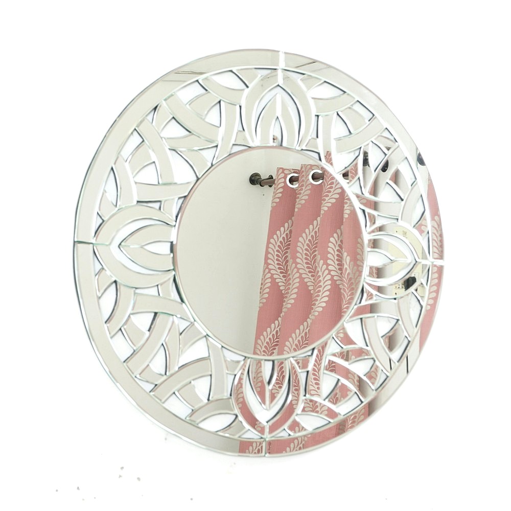 Buy Feather Sunburst Round Mirror – Heritage Display