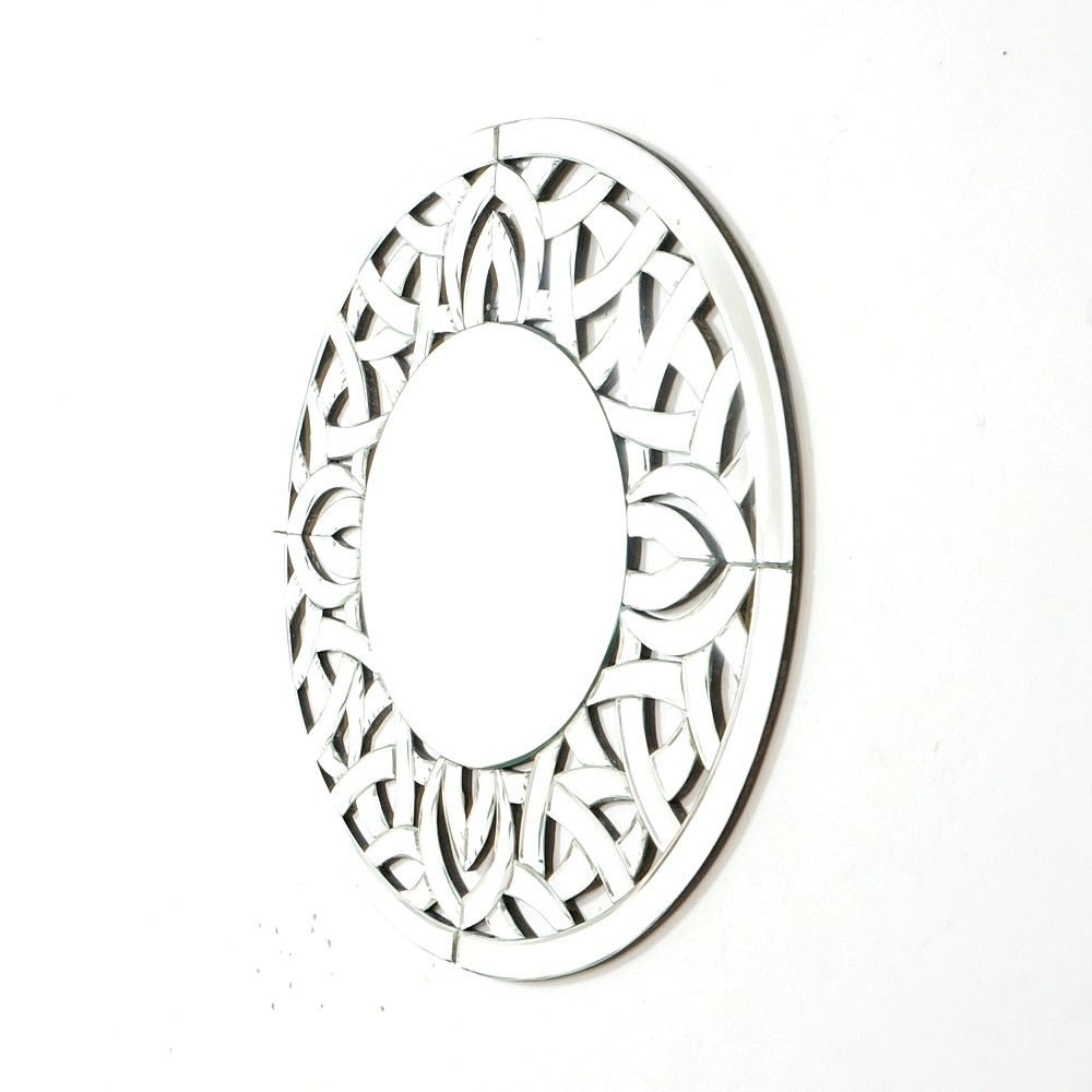 Buy Feather Sunburst Round Mirror – Heritage Display