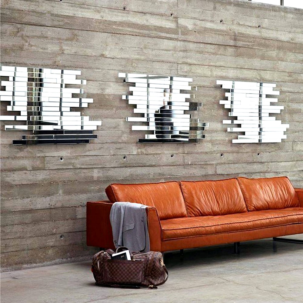 Purchase Modern Layered Horizontal Wall Mirror