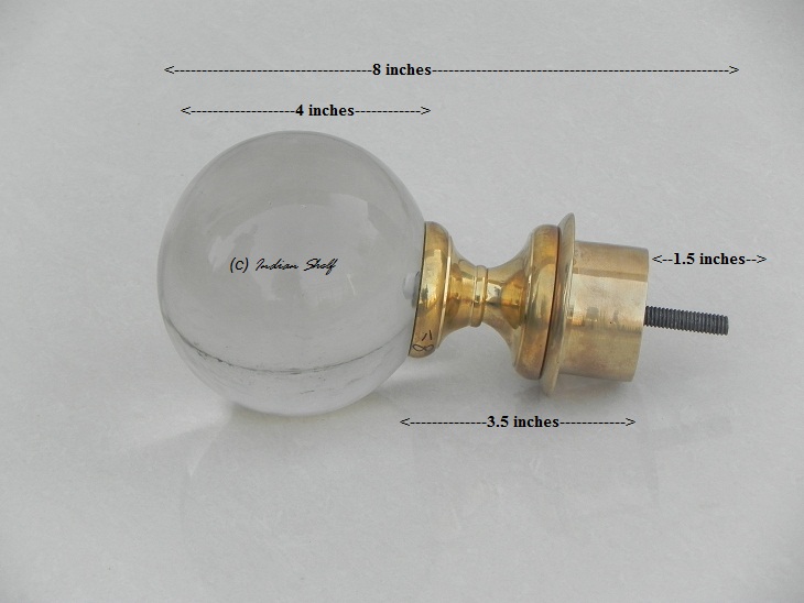 Round Newel Post Finial